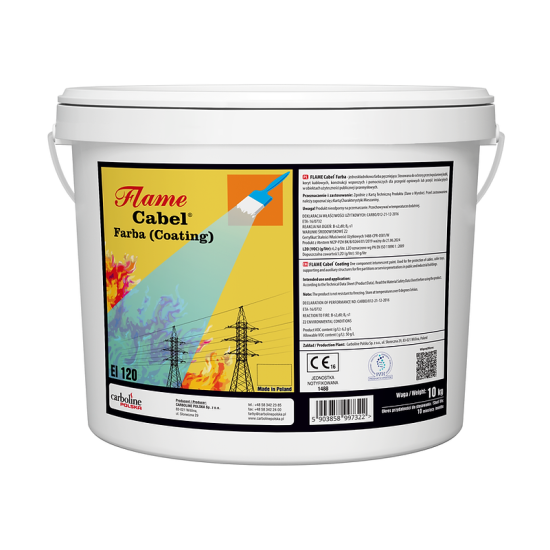 Flame Cabel Coating (10kg, FC FARBA), Carboline, Fireproof c...
