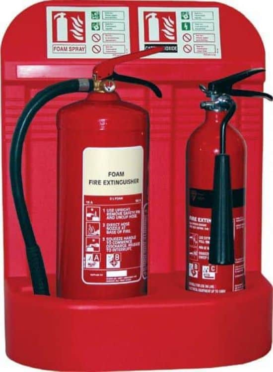 Fire extinguisher plastic stand JFP7, Fire extinguisher stands