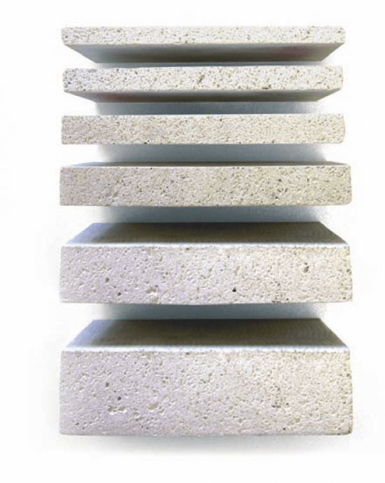 Fire Resistant board Tecbor A (12 mm.) A1 class, Mercor, Fir...