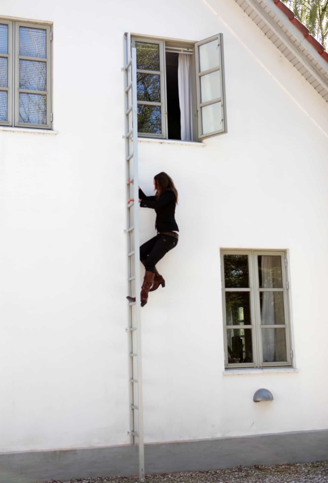 MODUM Fire Escape Ladder (5.4m, without painting), Modum, Fi...
