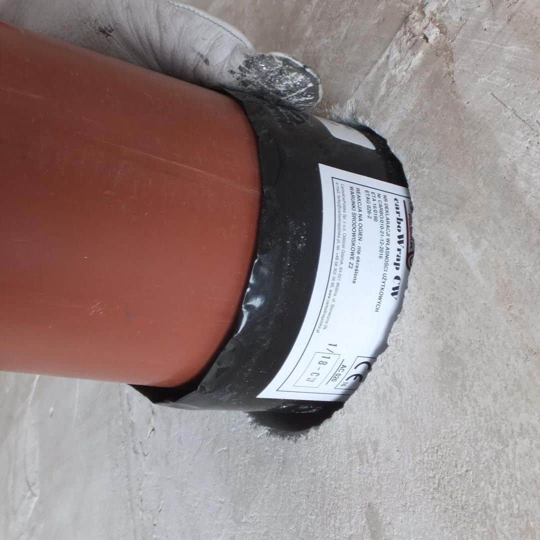 Carbowrap CW Pipe Wrap (D110), Carboline, Fireproof sealing ...