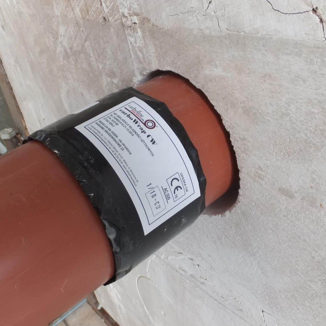 Carbowrap CW Pipe Wrap (D125), Carboline, Fireproof sealing ...