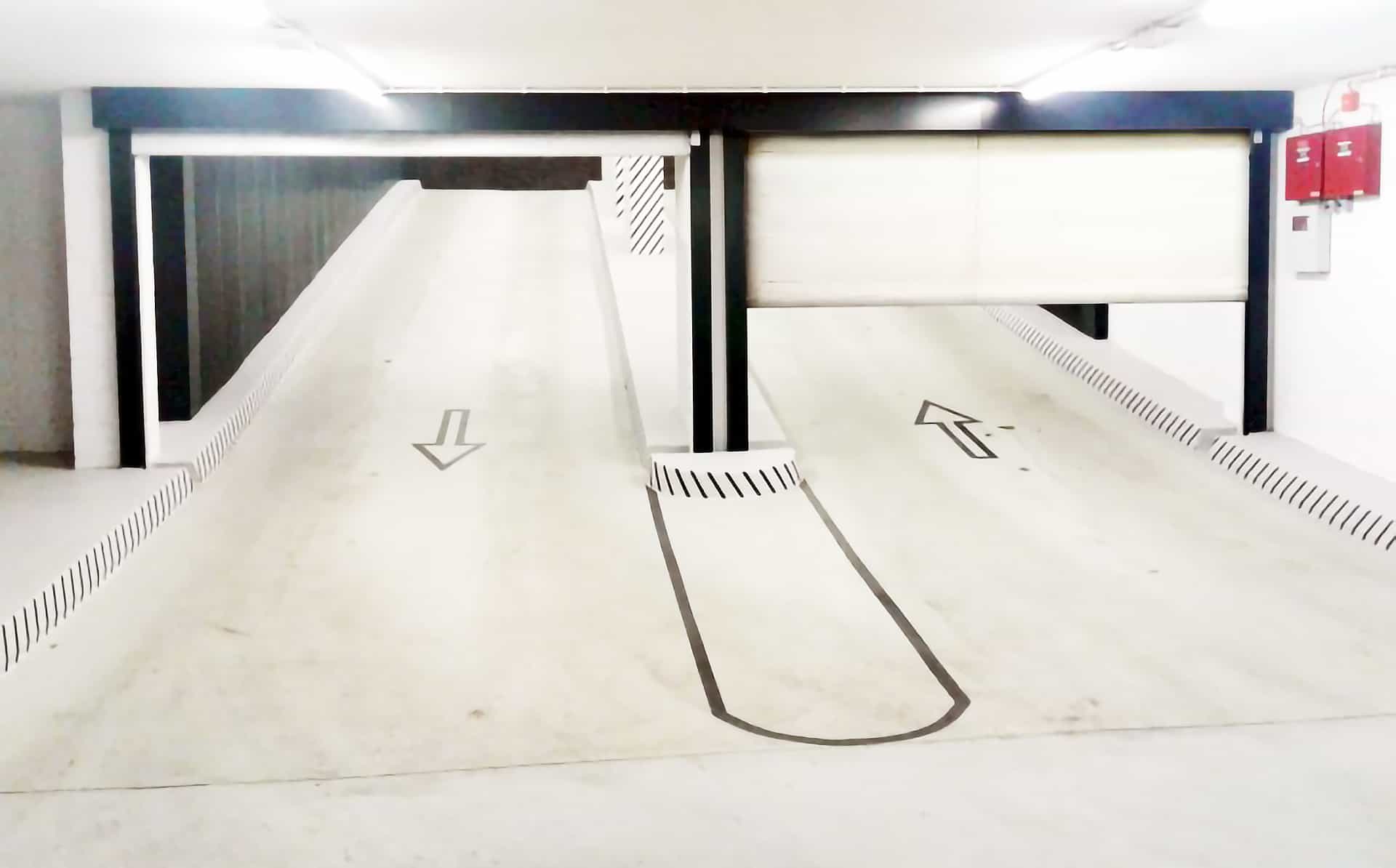 Automatic Fire protection curtains MARC-Ok, with fire resist...