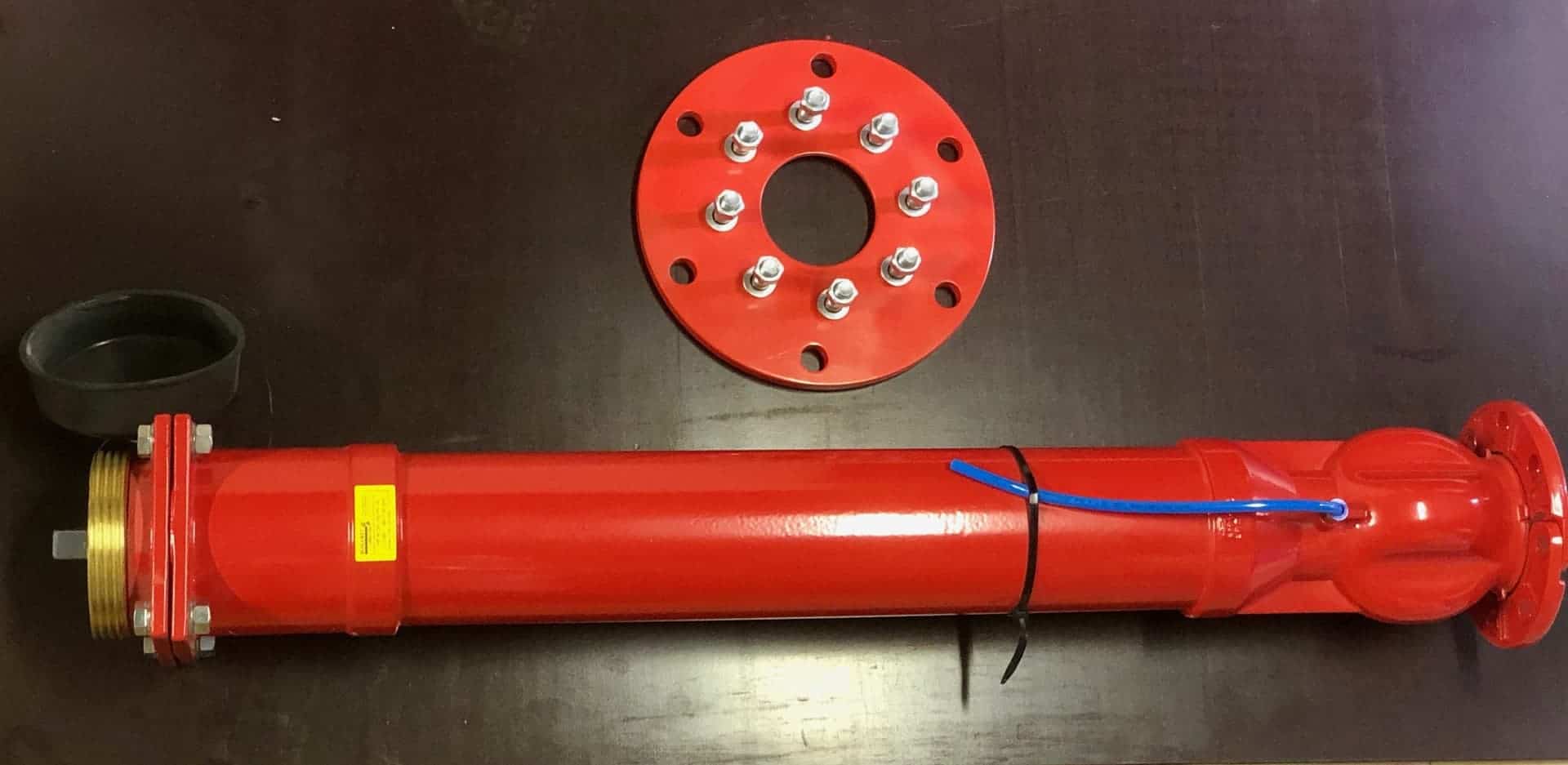 Underground hydrant HP-M DN 100/220 GJS, L1500, Fire hydrant...