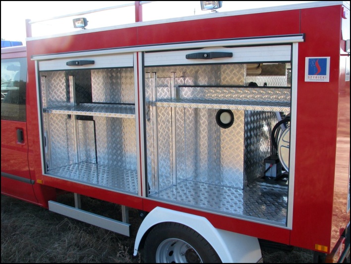 Light fire-rescue vehicle (Ford Transit), Fire Fighting Vehicles