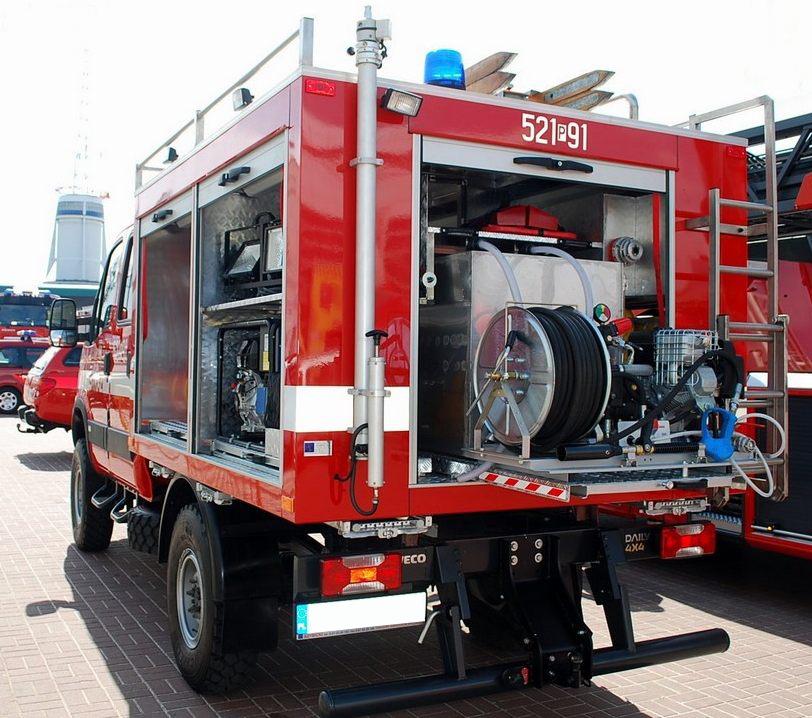 Fire-rescue vehicle (Iveco Daily 4 × 4), Fire Fighting Vehicles