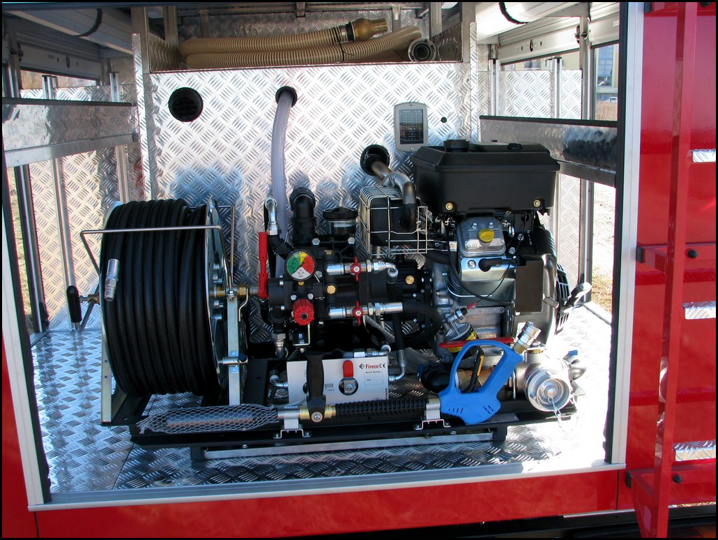 Light fire-rescue vehicle (Ford Transit), Fire Fighting Vehicles