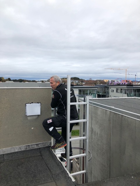 MODUM Fire Escape Ladder ( 2.4 m x 6 psc ) BLACK AVAILABLE O...