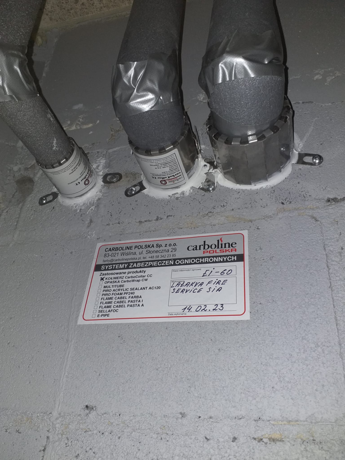 Collarín Intumescente CarboCollar CC (D315), Carboline, Coll...