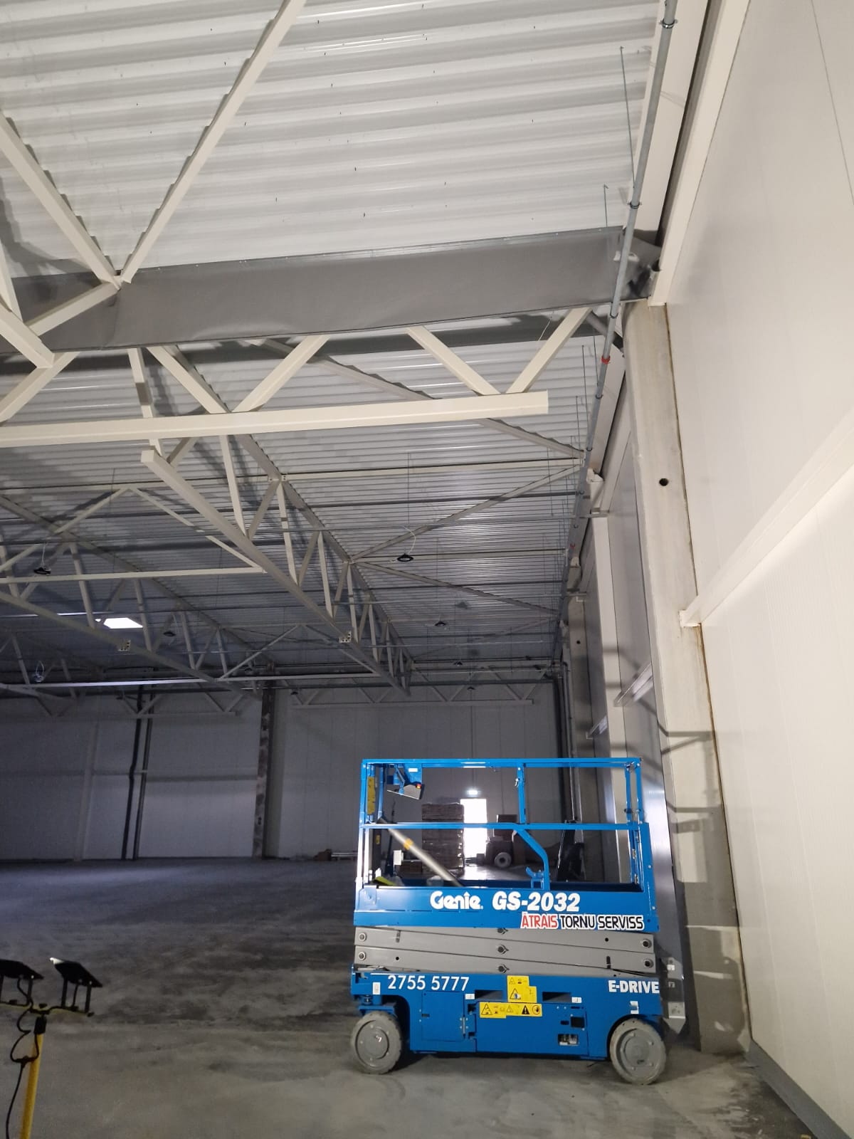 Stationary smoke screens D180, DH60, Mercor, Fireproof curtains