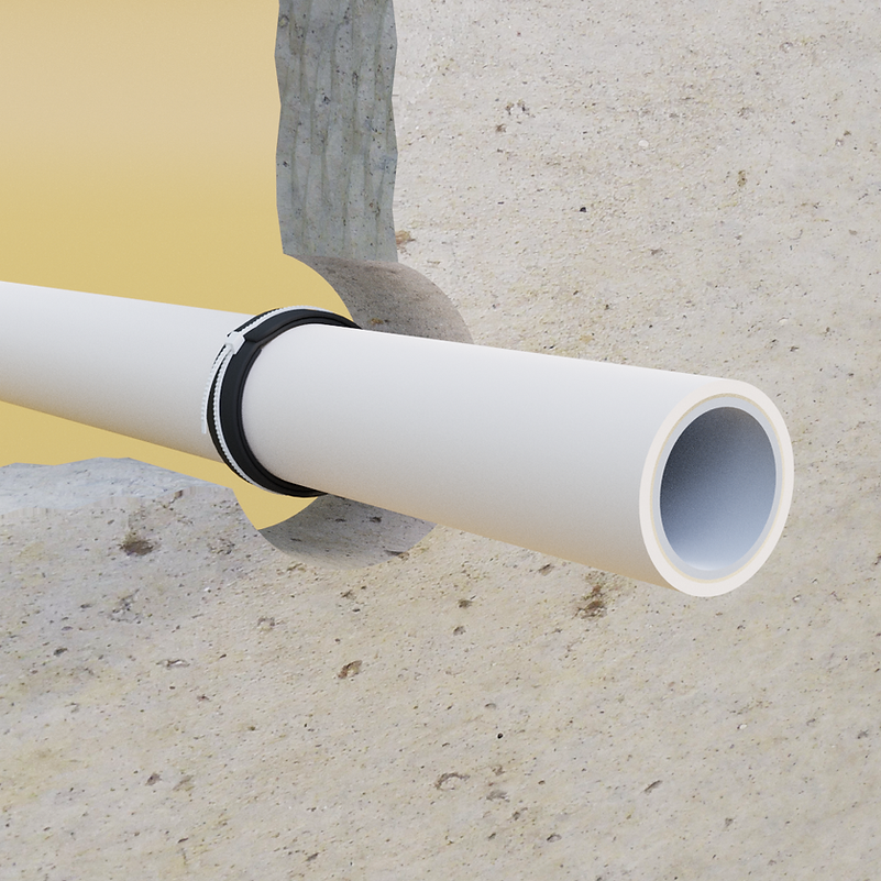 Fire resistant tape Multitube (30m roll - 100mm x 4,8mm), Ca...