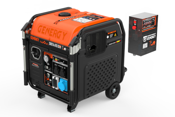 Inventor generator CRETA SILENT ATS 7500 W, Genergy, Inverte...
