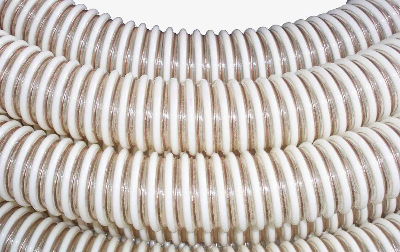 Sortiment av slangar och rör (25-100 mm., solid, förstärkade och ...