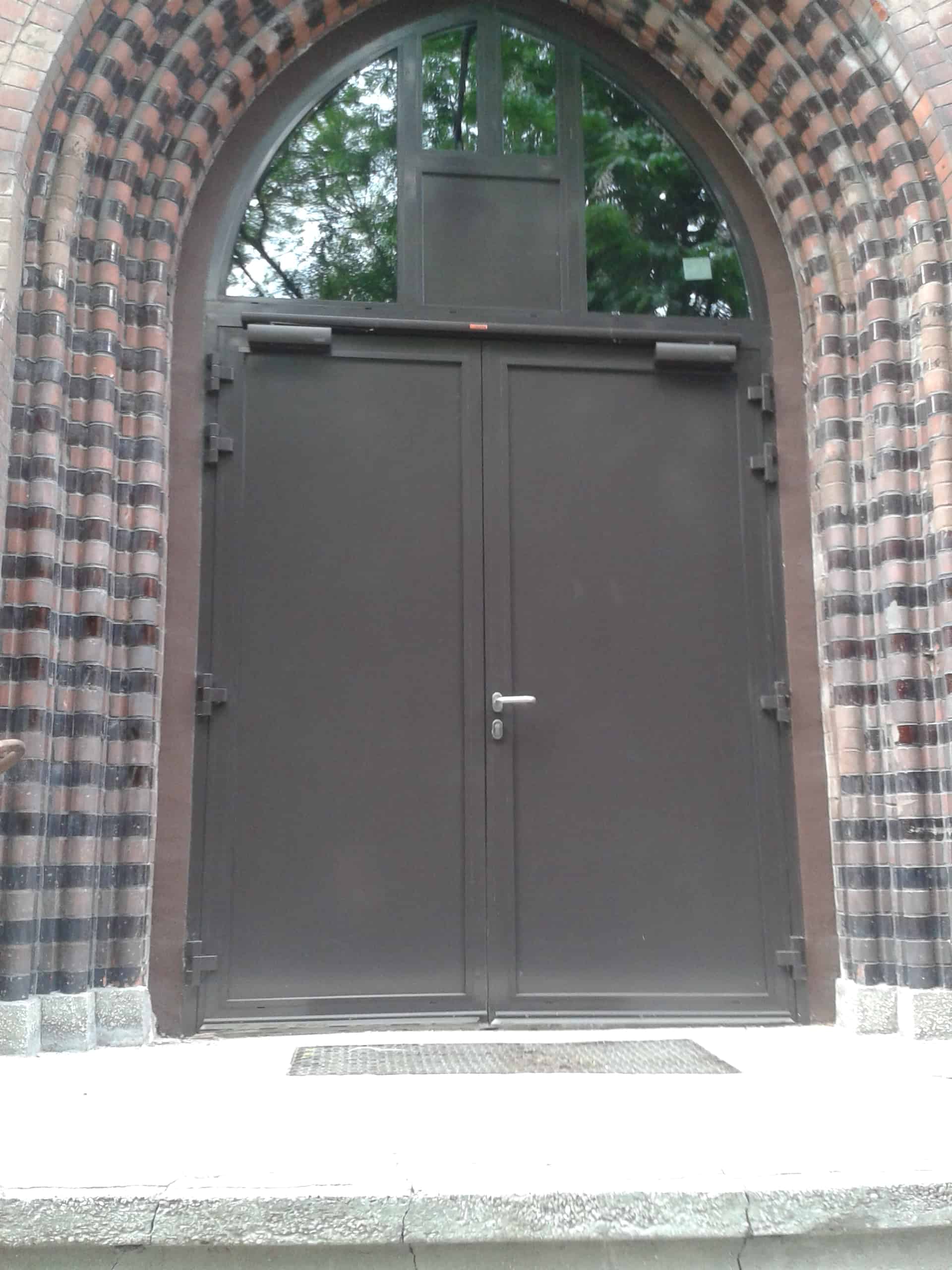 Internal fire door with fire resistant panel (EI60 C5, 1800m...