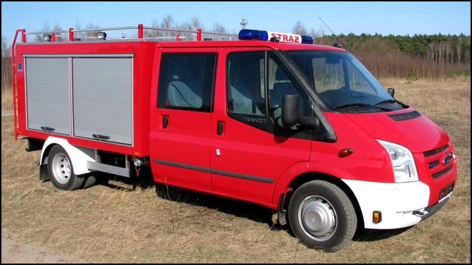 Light fire-rescue vehicle (Ford Transit), Fire Fighting Vehicles