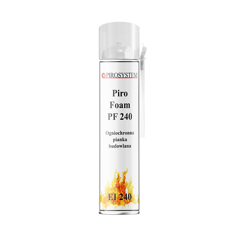Fire resistant foam PIROFOAM PF 240 (WEZYK) - 720ml, Carboli...