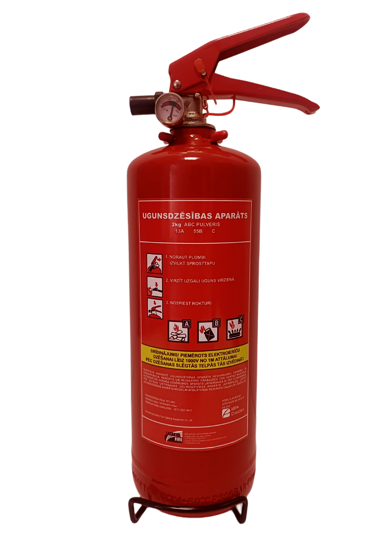 Powder fire extinguisher PA-2 (13A 55B), Powder fire extingu...